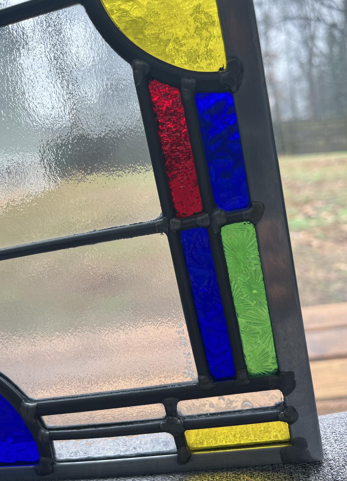 Mid-century Inspired Window - Etsy