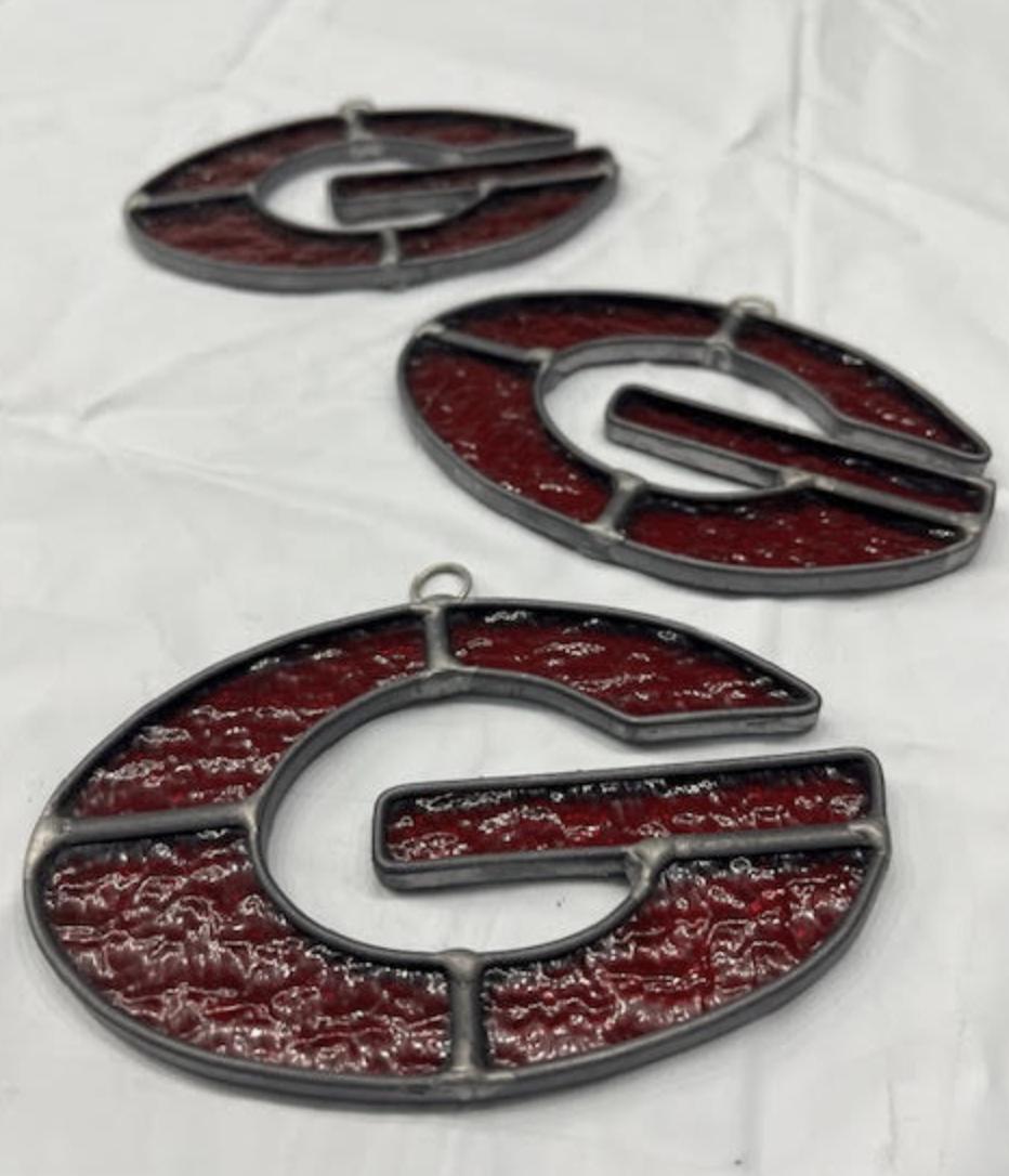 GO DAWGS! Baby "g" Sun Catcher - Etsy