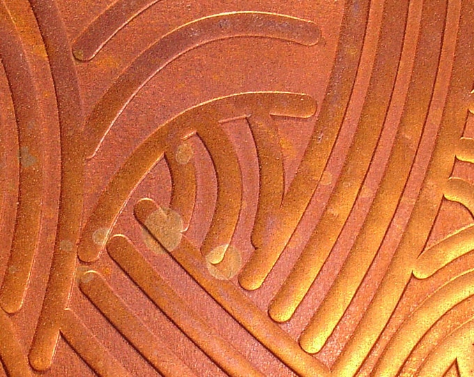 Textured Copper Sheet Metal Patina Copper Sheet Metal Curved - Etsy