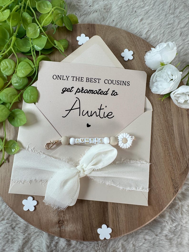 Announcement to Future Auntie Pregnancy Prégnant Baby Bébé Parents ...
