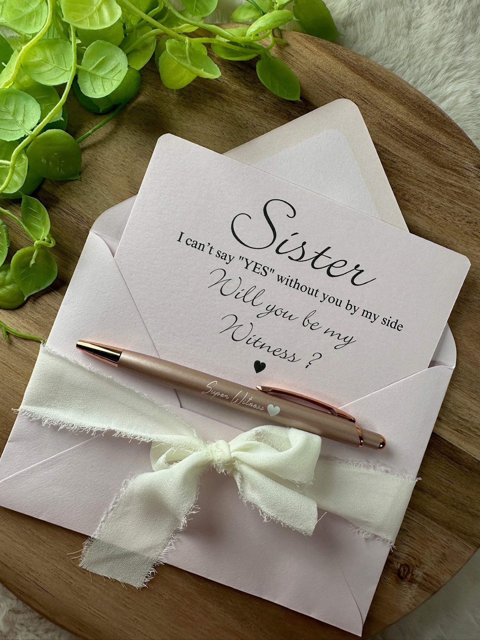 Witness Proposal With Card and Pen, Wedding, Mariage, Friend, Cousin ...