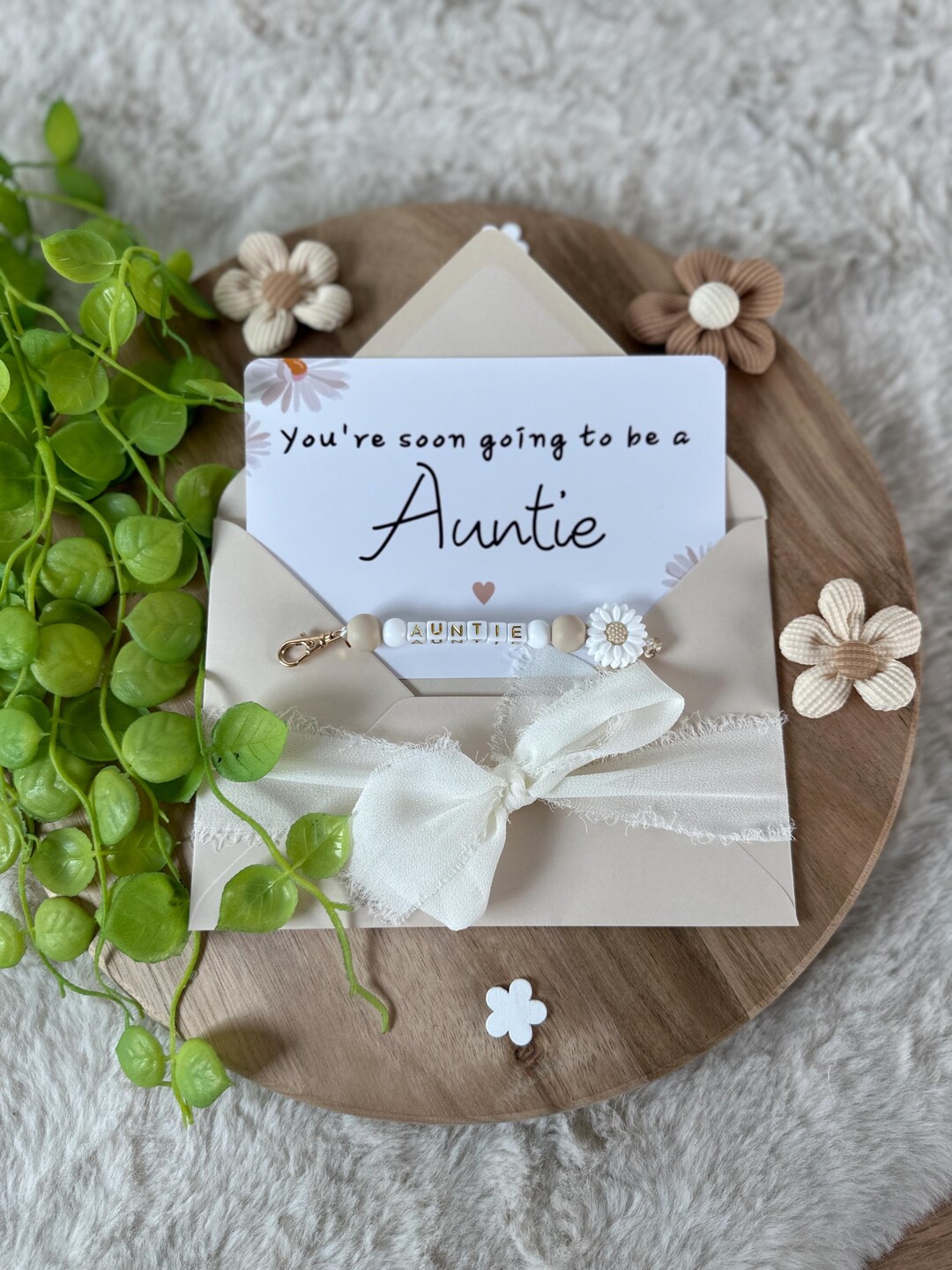 Announcement to Future Auntie Pregnancy Prégnant Baby Bébé Parents ...