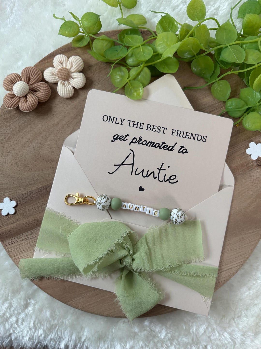 Announcement to Future Auntie Aunt Pregnancy Prégnant Baby Bébé Parents ...