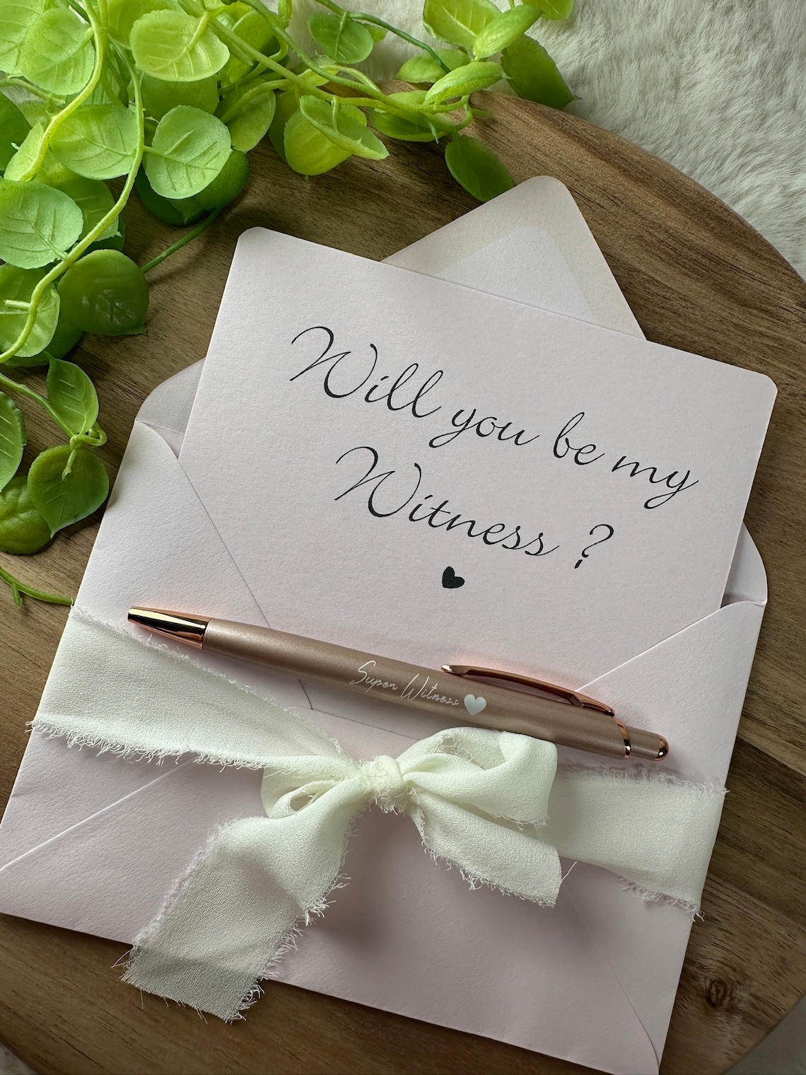 Witness Proposal With Card and Pen, Wedding, Mariage, Friend, Cousin ...