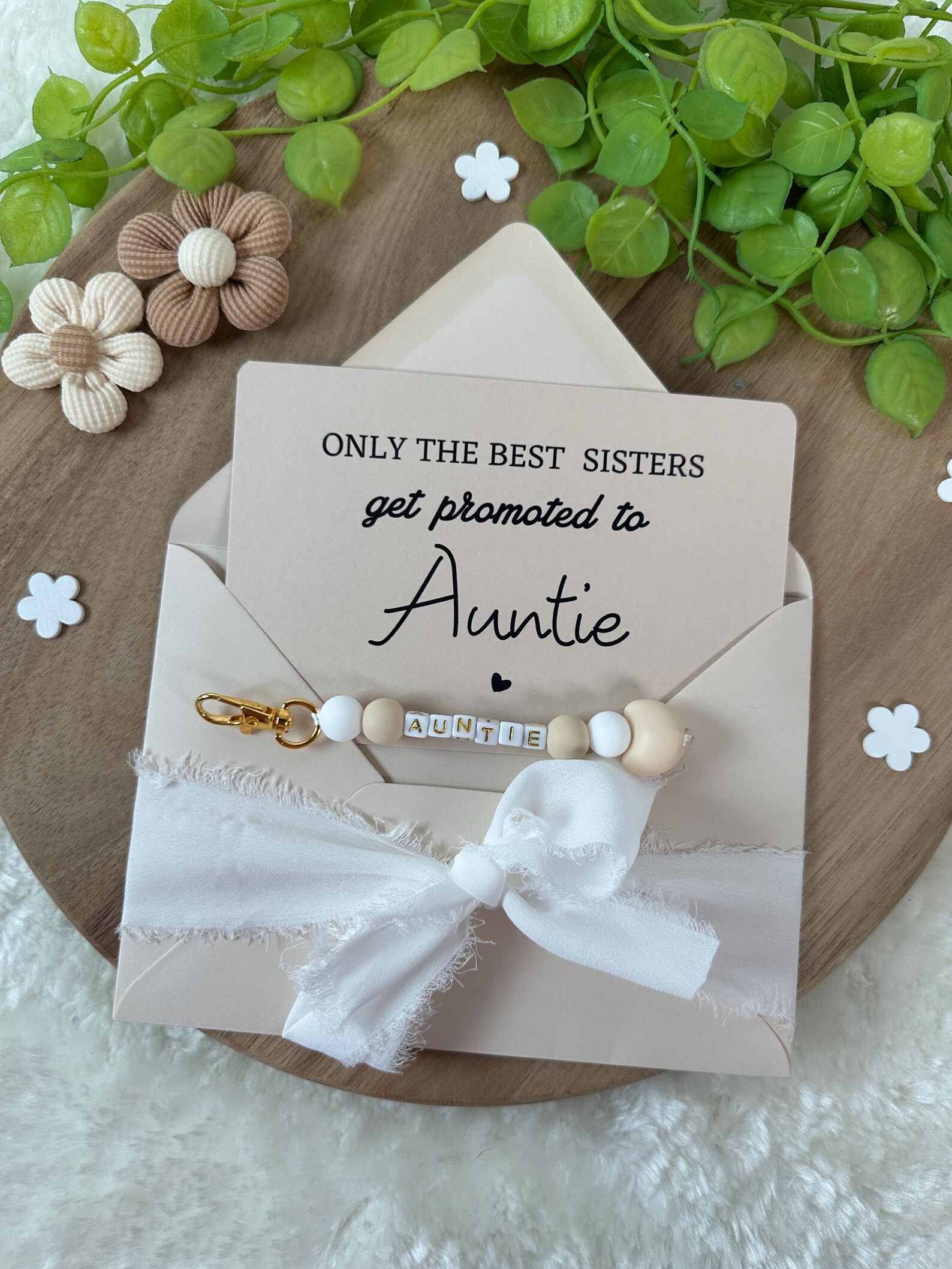 Announcement to Future Auntie Aunt Pregnancy Prégnant Baby Bébé Parents ...