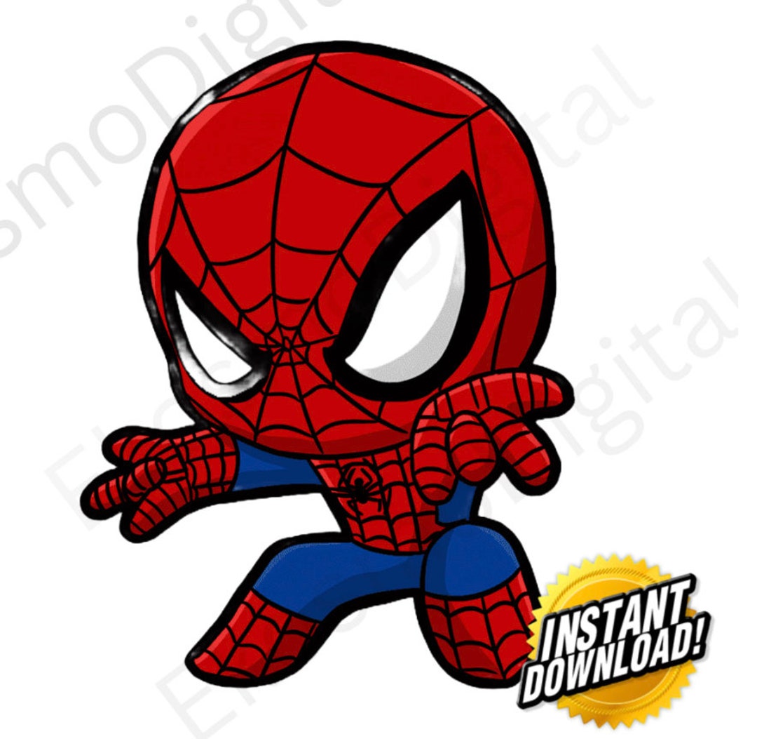 Cute Little Spidey Png Spidey Spidey Clipart Tshirt Png Spidey Amazing ...
