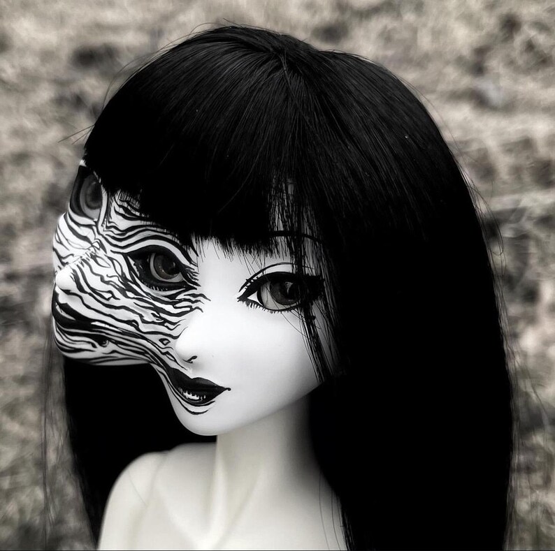 Monster High / BJD Head Hybrid Tomie Horror Doll (trilliumbox Orginal ...