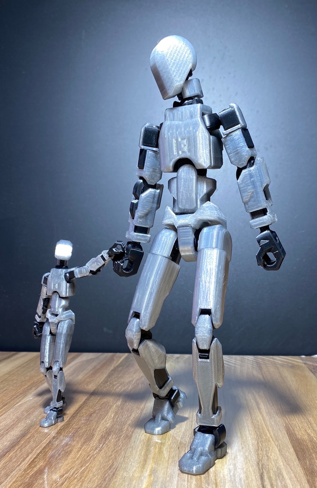 Dummy 13 Polycarbonate Clear Black / Transparent Dummy 13 Posable ...