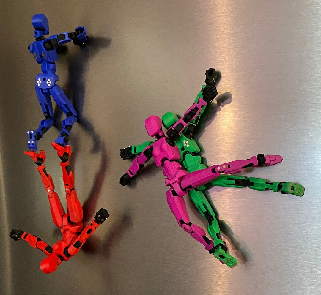 NEW Dummy 13 MAGNETIC Posable Action Figure Articulated Mannequin With ...