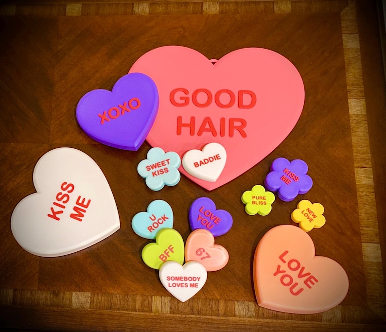 GIANT Conversation Hearts Custom Text READY to HANG, Classic and Custom ...