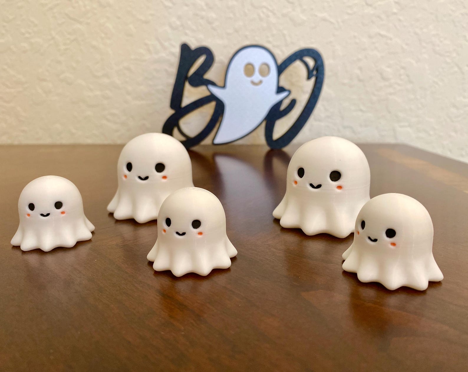 Cute Ghost for Halloween - Halloween Decorations Desk Display - Spooky ...