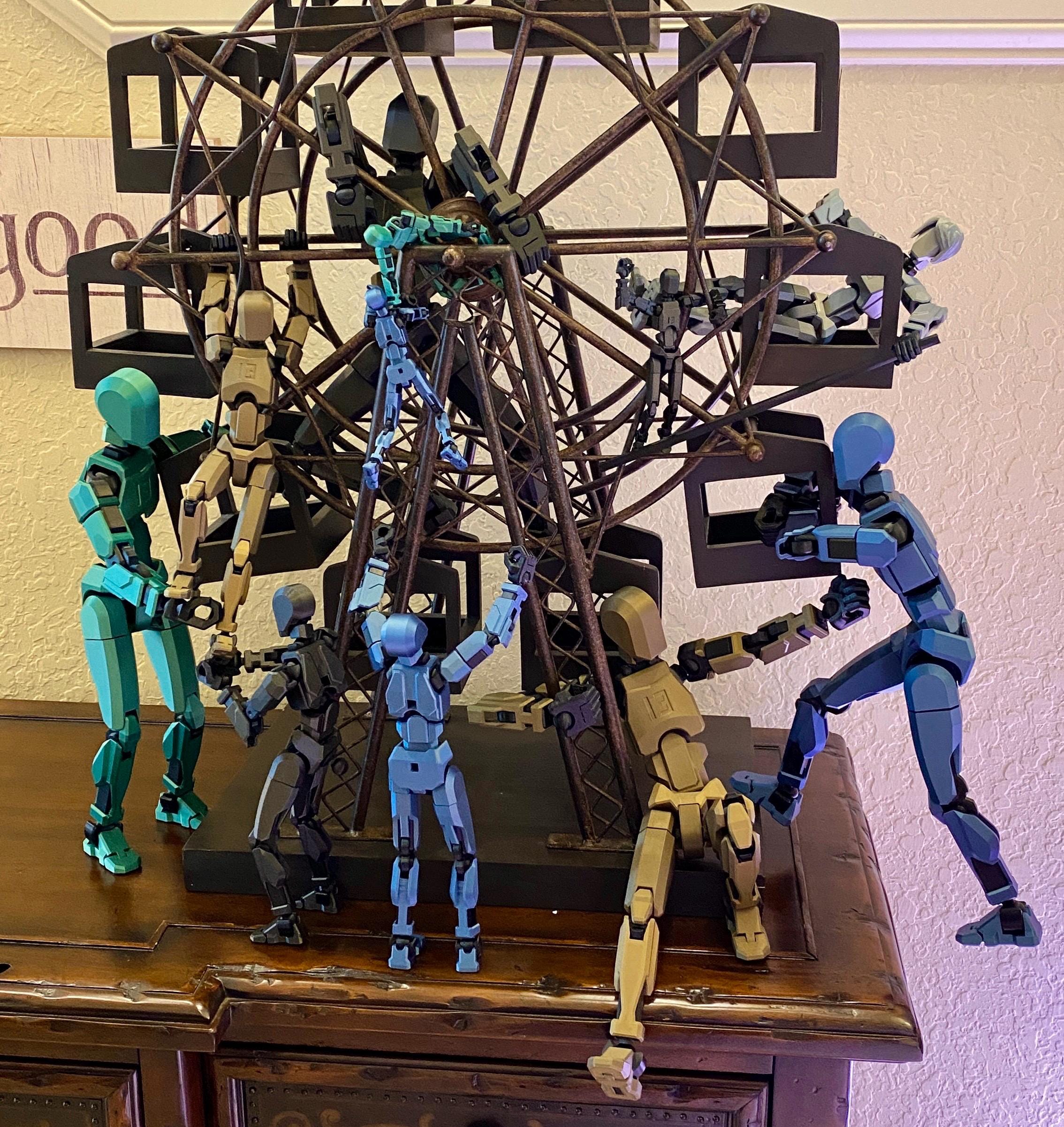 Dummy 13 GIANT SIZE V1.0- Posable Action Figure Articulated Mannequin ...