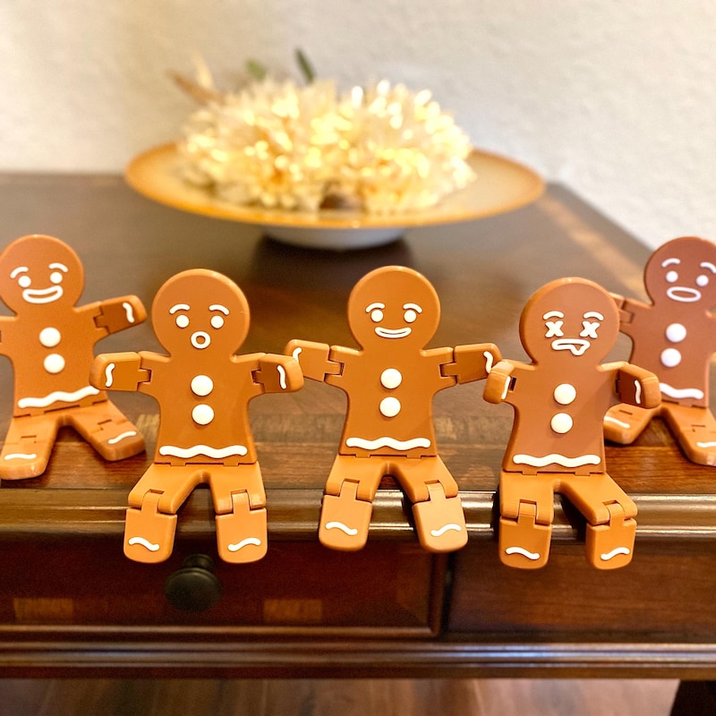 Gingerbread Faces - Etsy