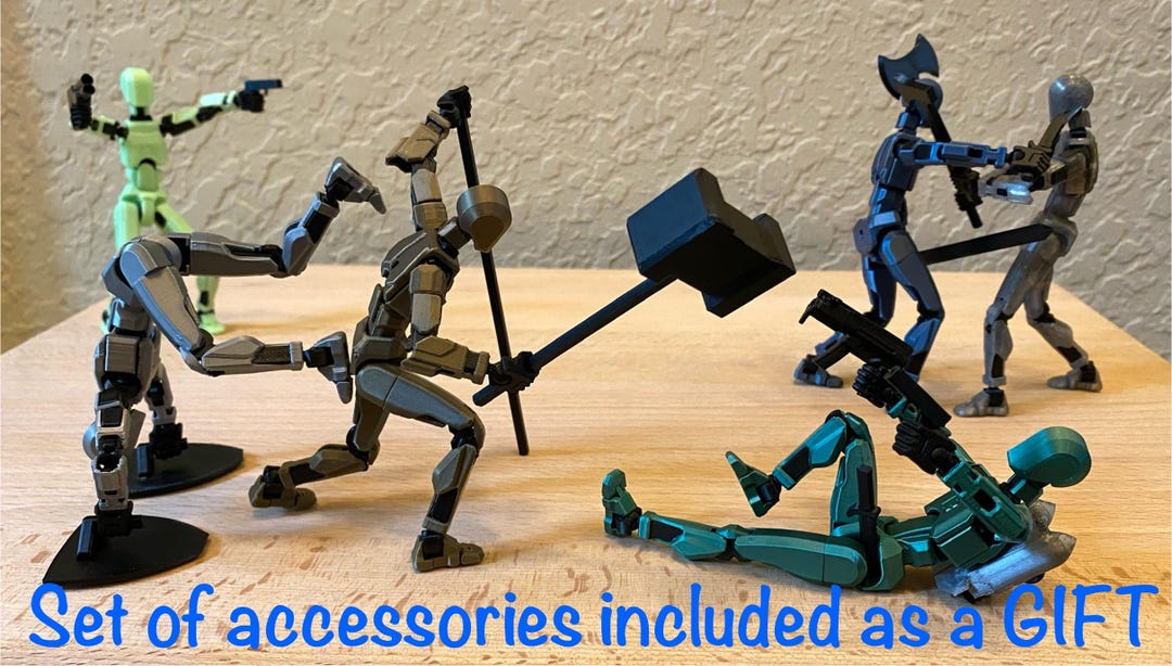 Dummy 13 Posable Action Figure Articulated Mannequin - FULLY ASSEMBLED ...