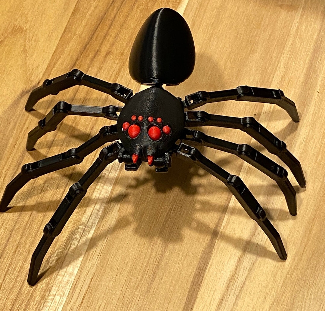 Articulated Spider Posable Figure 13 Cm 5.12 Inches - Etsy