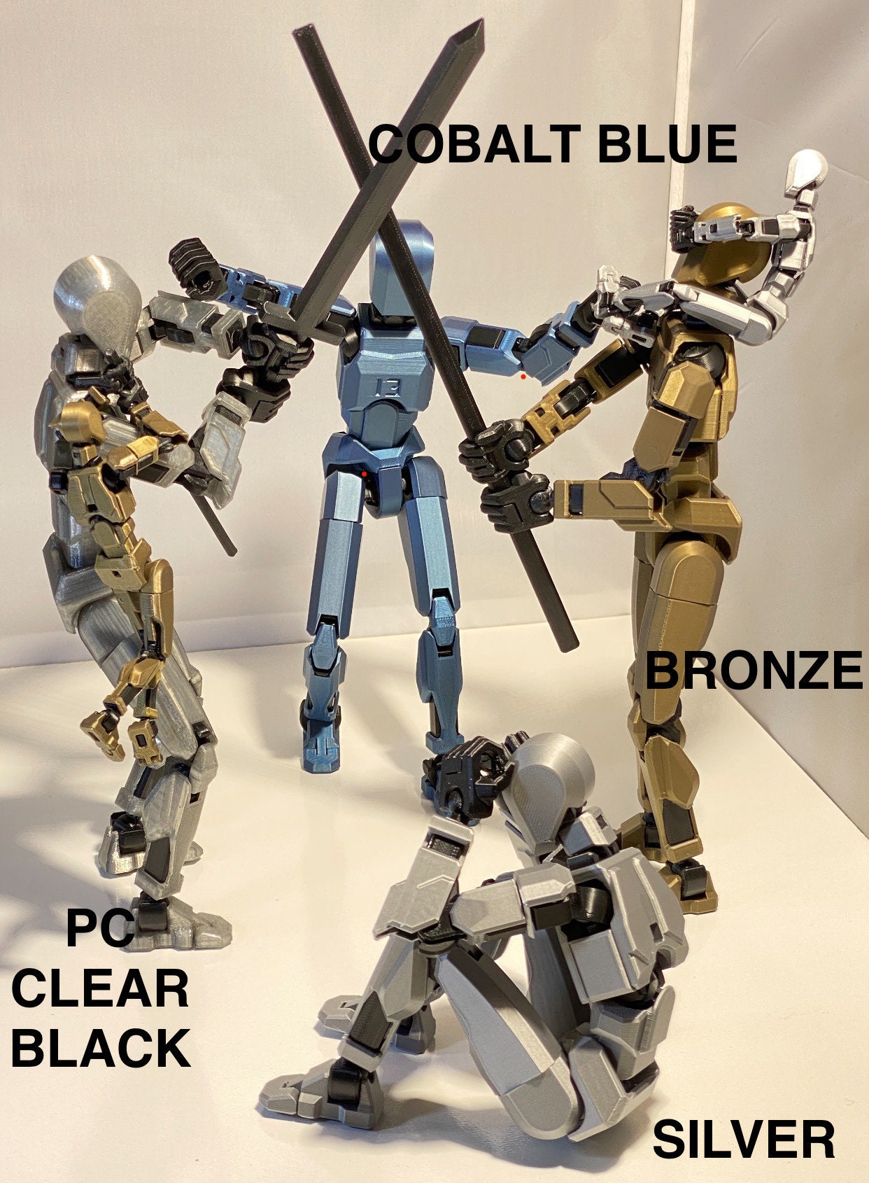 Dummy 13 Posable Action Figure Articulated Mannequin - FULLY ASSEMBLED ...