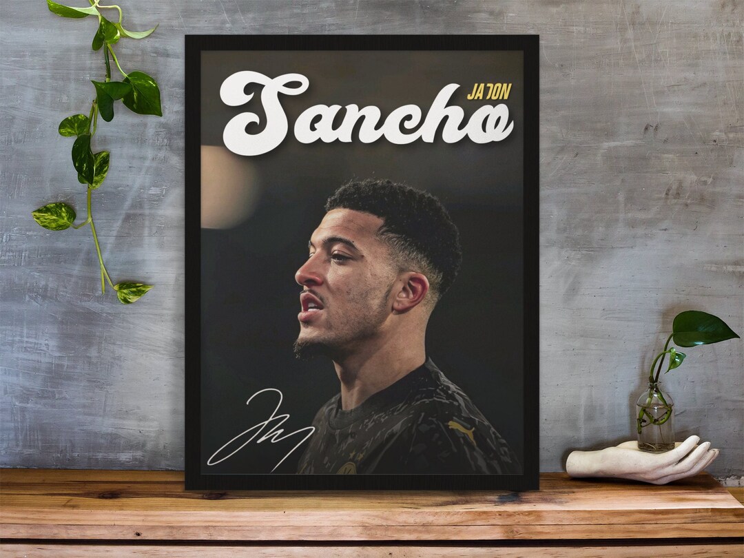 Jadon Sancho, Poster, Football Poster, Poster Ideas, Soccer Poster ...