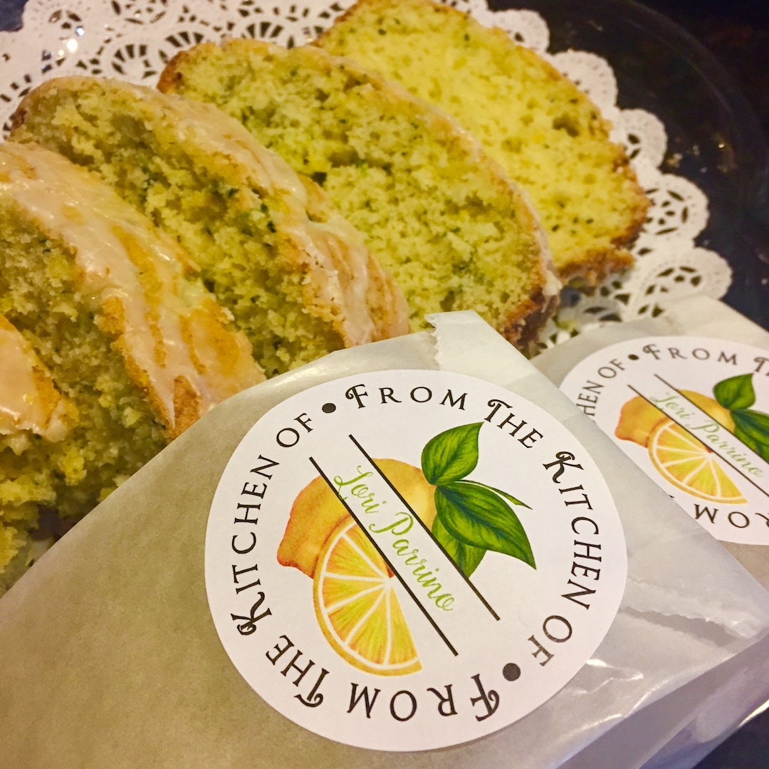 Lemon Stickers, Lemon Baking Labels, Limoncello Bottle Labels ...