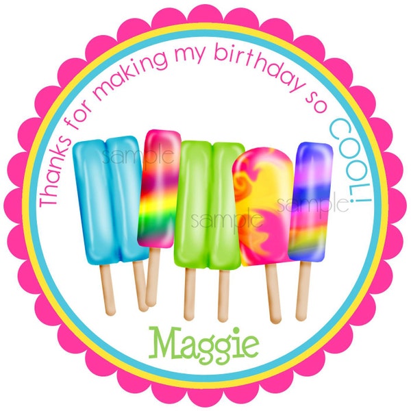 Popsicle Party Favor - Etsy