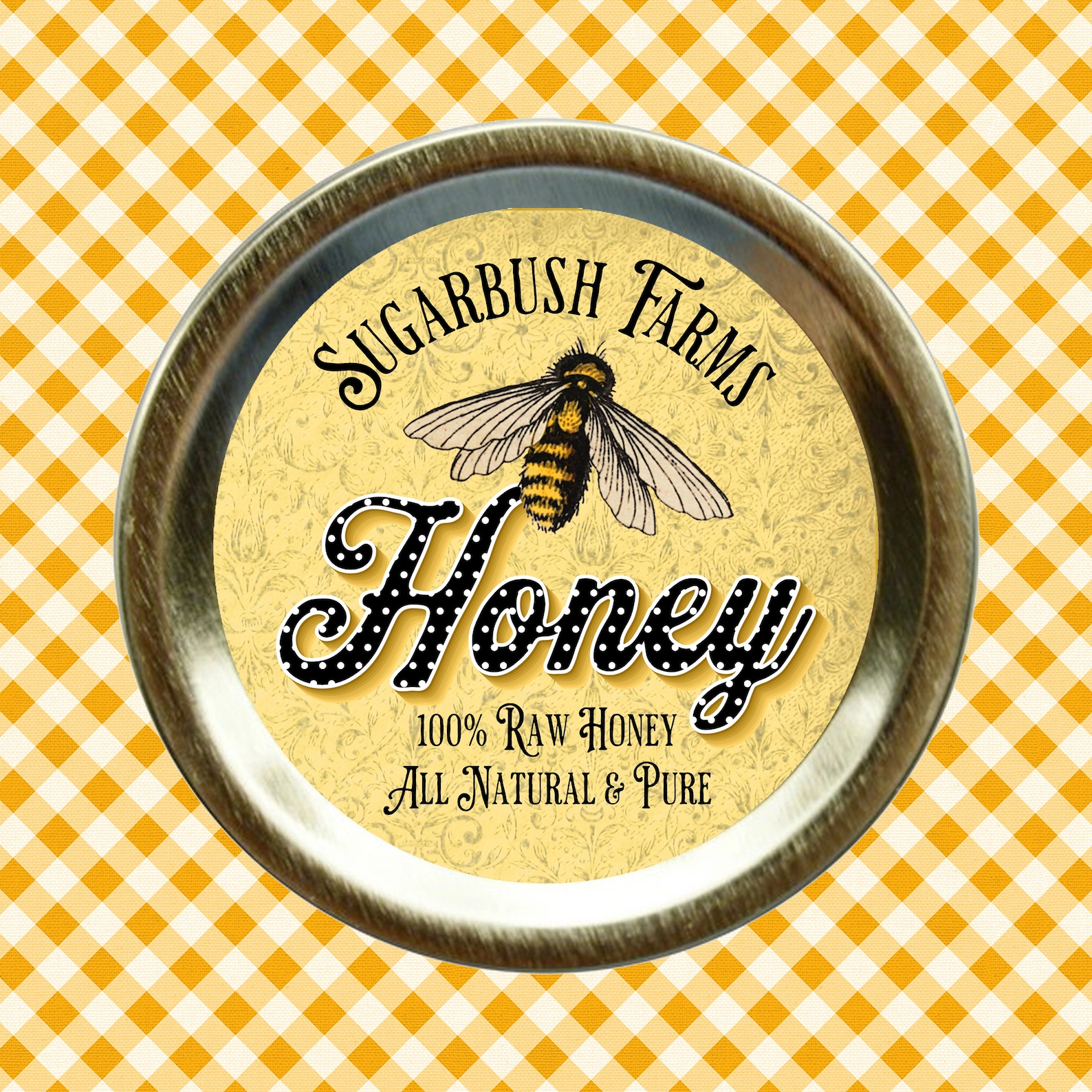 Custom Honey Labels Personalized Honey Jar Stickers - Etsy
