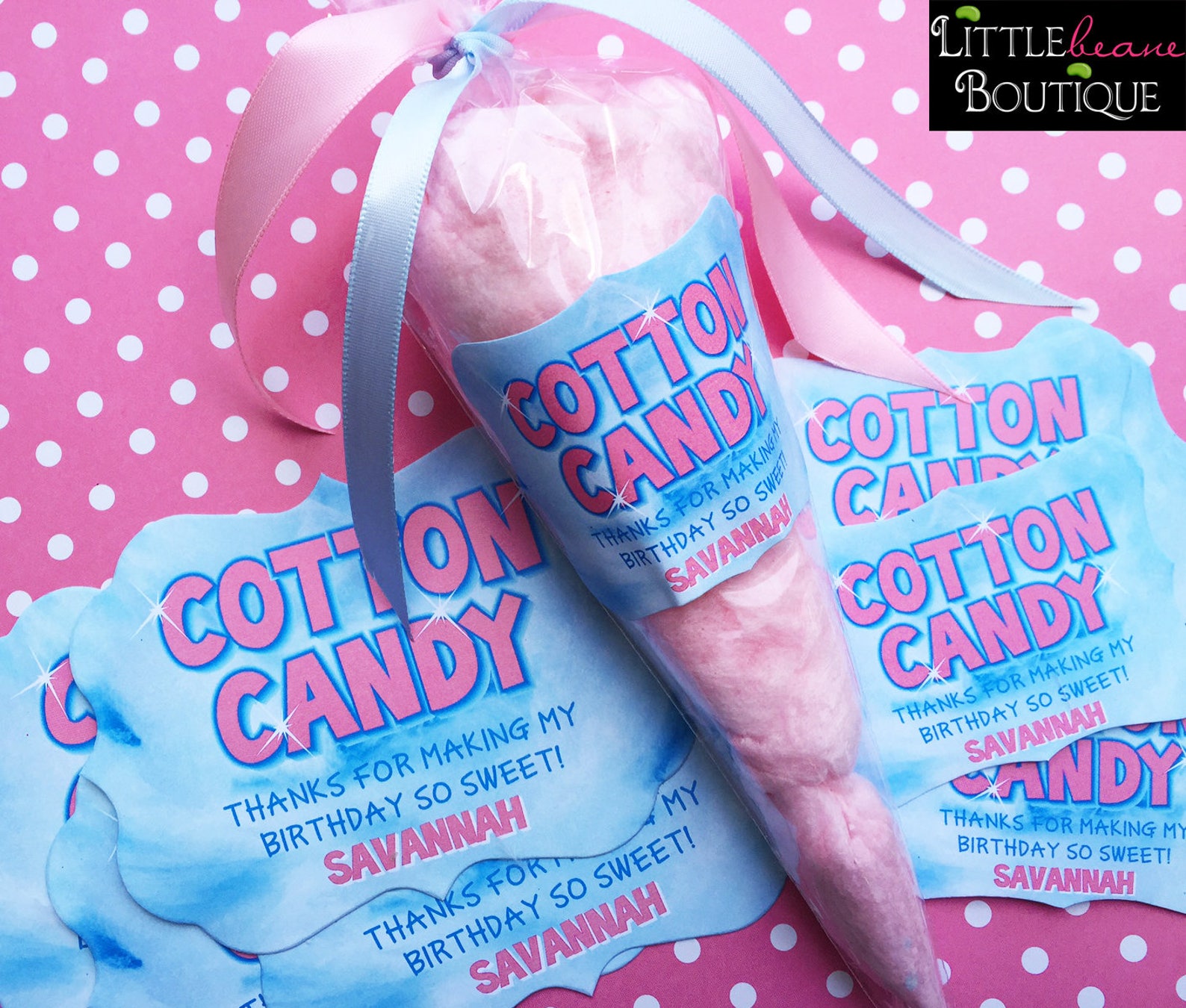 Cotton Candy Stickers Circus Stickers Carnival Stickers - Etsy
