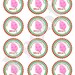Cotton Candy Stickers, Circus Stickers, Circus Party , Carnival Party ...