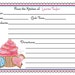 Cupcake Recipe Cards, Cupcake and Cookies, Kitchen, Baking, Cooking ...