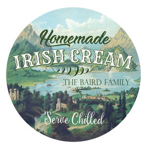 Custom Irish Cream Labels - Etsy