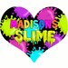 Slime Stickers, Heart Slime Stickers, Slime Party, Slime Time ...