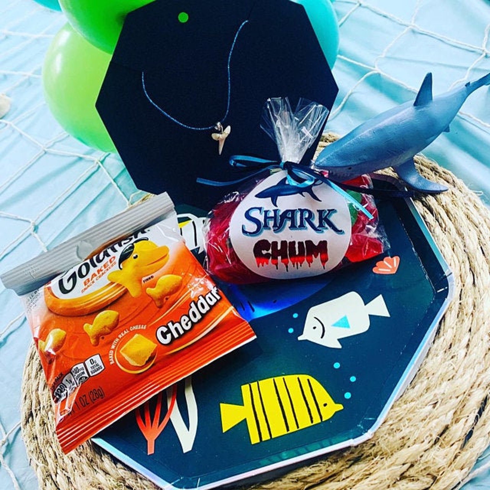 Shark Bait Stickers Shark Chum Stickers Shark Party Shark - Etsy