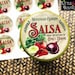 Salsa Labels Garden Salsa Labels Homemade Salsa Labels - Etsy