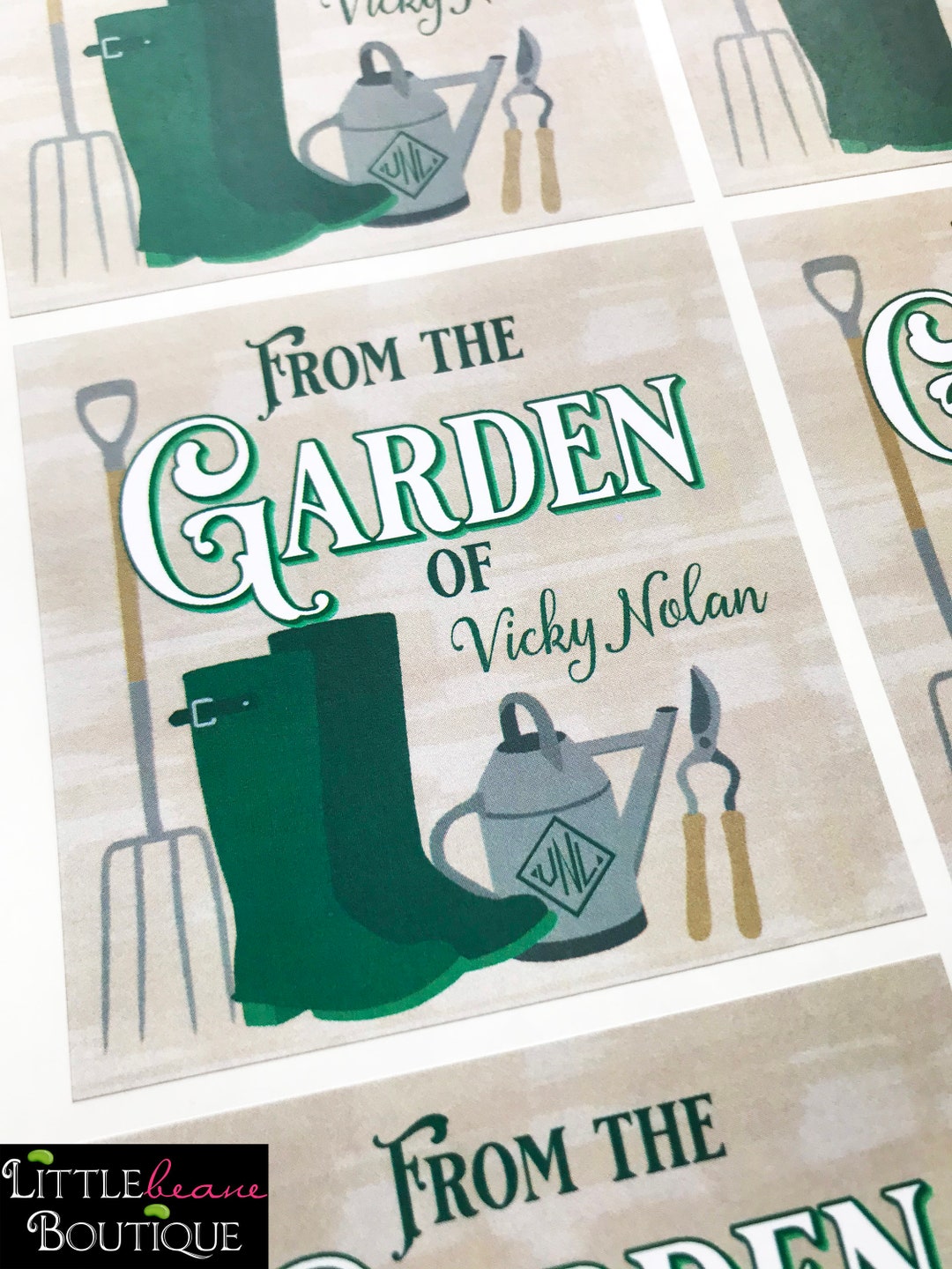 Garden Labels, From the Garden of Stickers, Garden Boots, Garden ...