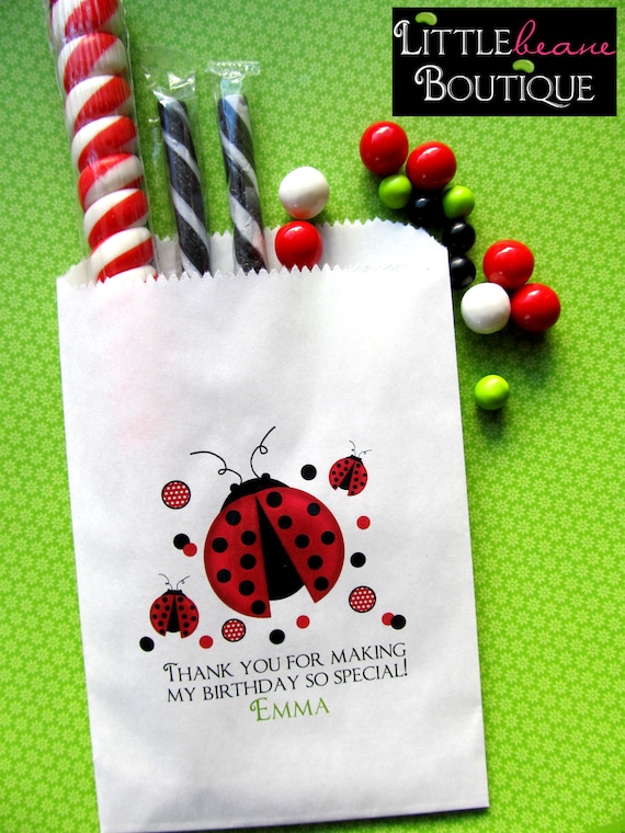 Ladybug Goodie Bags