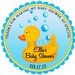 Rubber Ducky Stickers, Rubber Duck, Baby Shower Stickers, Labels, Seals ...