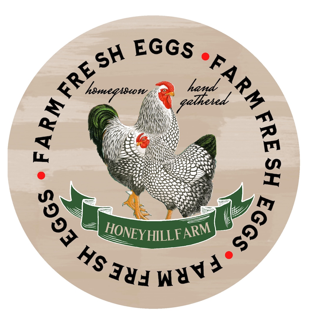 Personalized Egg Carton Labels, Farm Fresh Egg Labels, Fresh Egg Labels ...