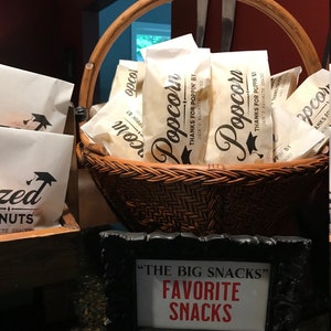Personalized Popcorn Bags Custom Popcorn Bags Graduation - Etsy