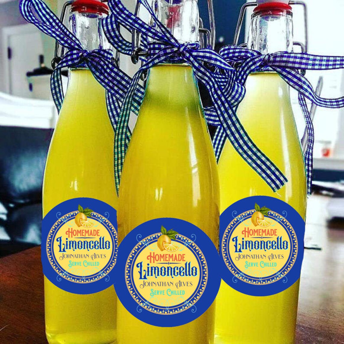 Custom Limoncello Labels Mediterranean Stye Labels Italian - Etsy