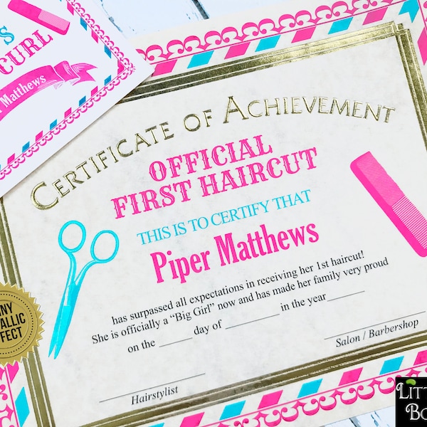 First Haircut Keepsake - Etsy