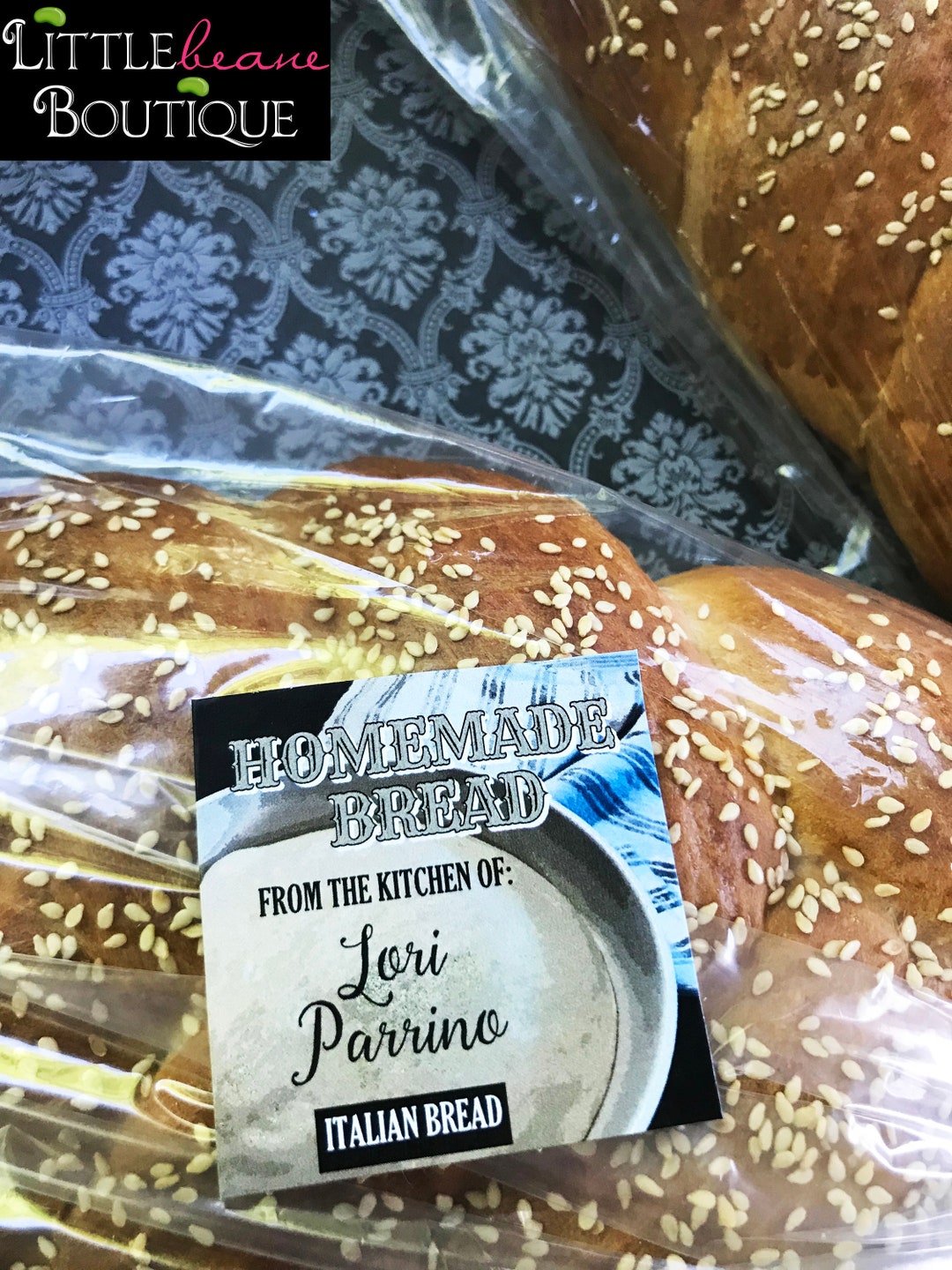 Homemade Bread Labels - Bread Baking Labels - Kitchen Stickers ...