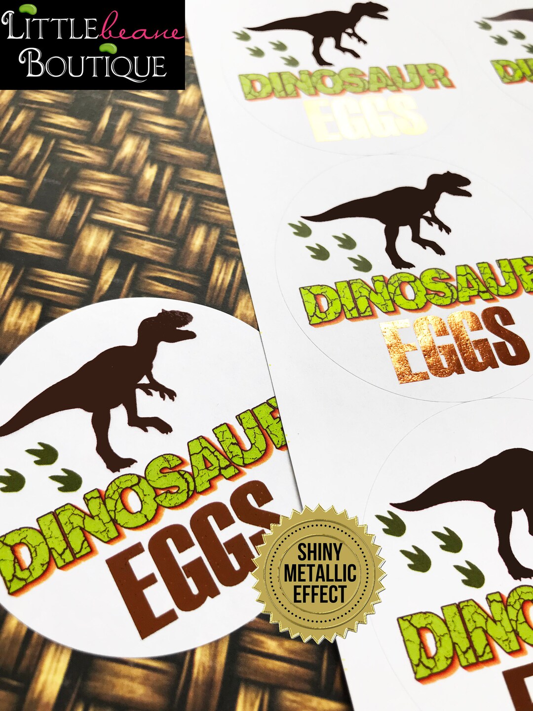 Dinosaur Eggs Stickers, Dinosaur Dig Birthday Party, Dino Dig, Dinosaur ...