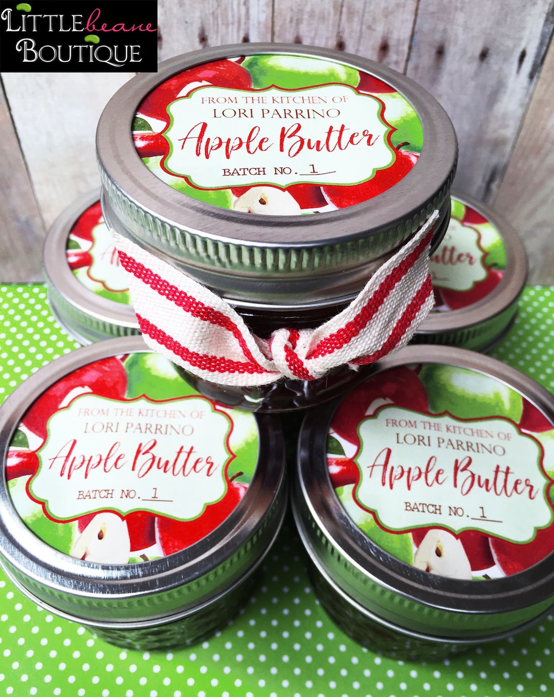Apple Butter Labels, Applesauce Canning Labels, Mason Jar Labels ...