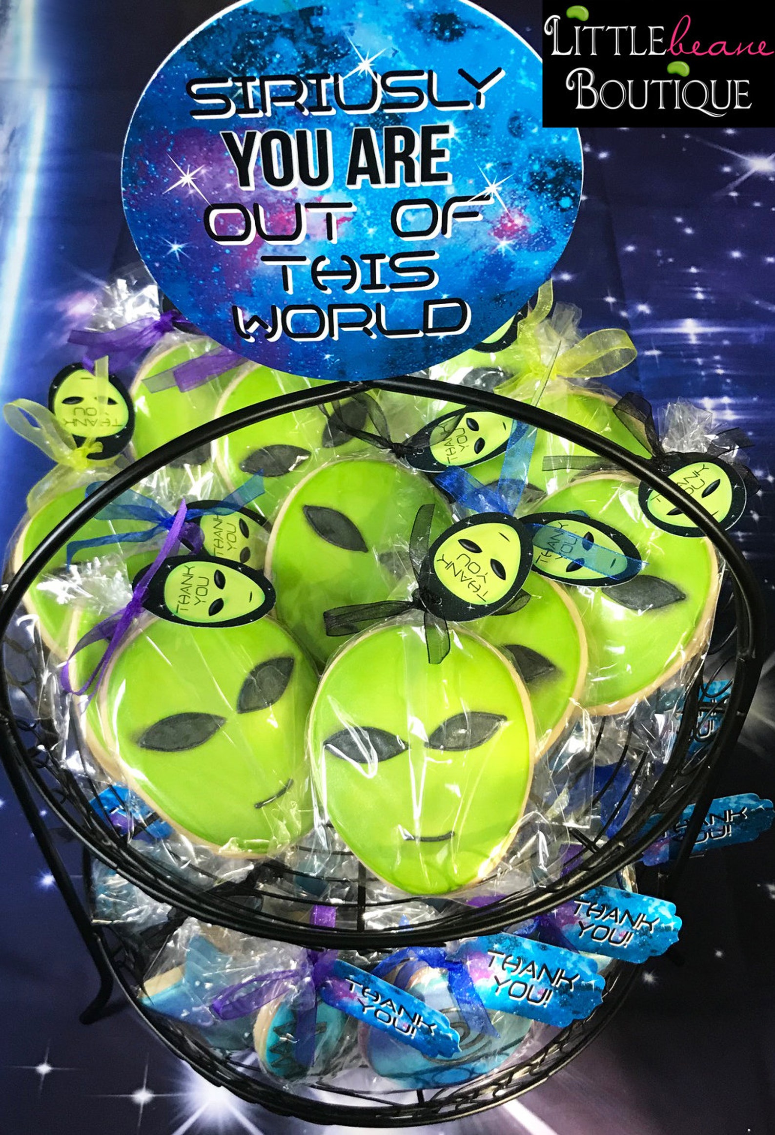 Alien Stickers, Alien Birthday Party, Galaxy Party, Outerspace Stickers ...