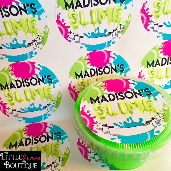 Slime Stickers - Etsy