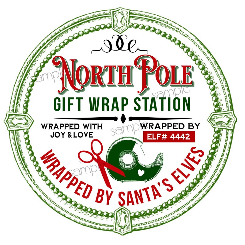 Wrapping Paper Station - Etsy