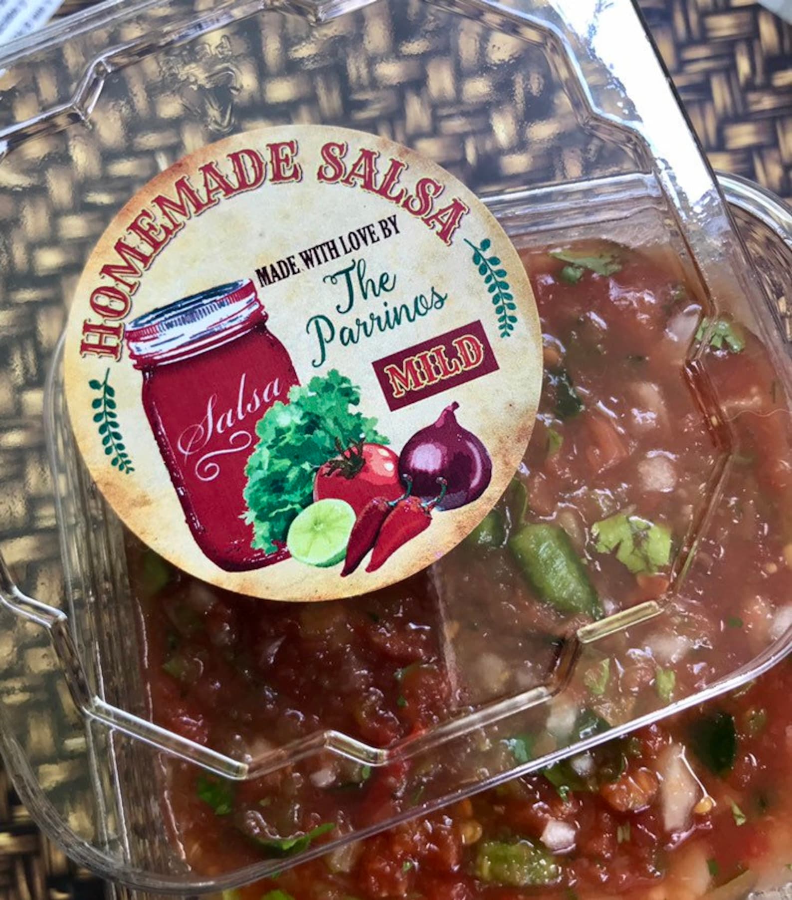Salsa Stickers, Mild Salsa Labels, Homemade Salsa Labels, Salsa Canning ...