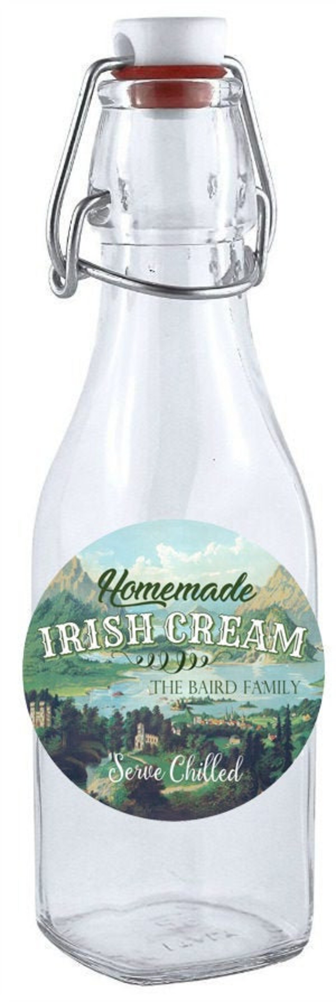 Custom Irish Cream Labels, Bottle Lables, Irish Cream Tags, Homemade ...