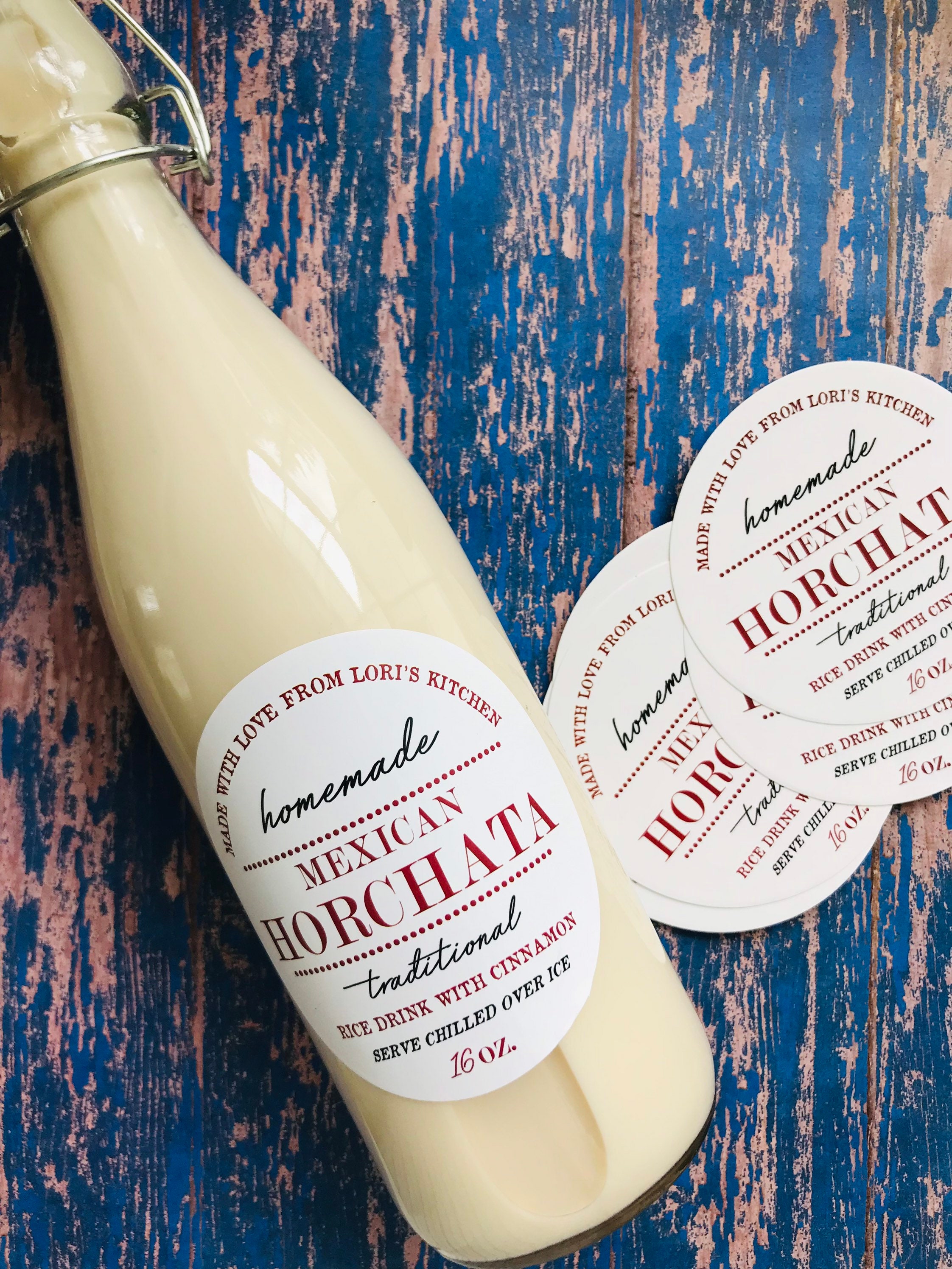 Mexican Horchata Bottle