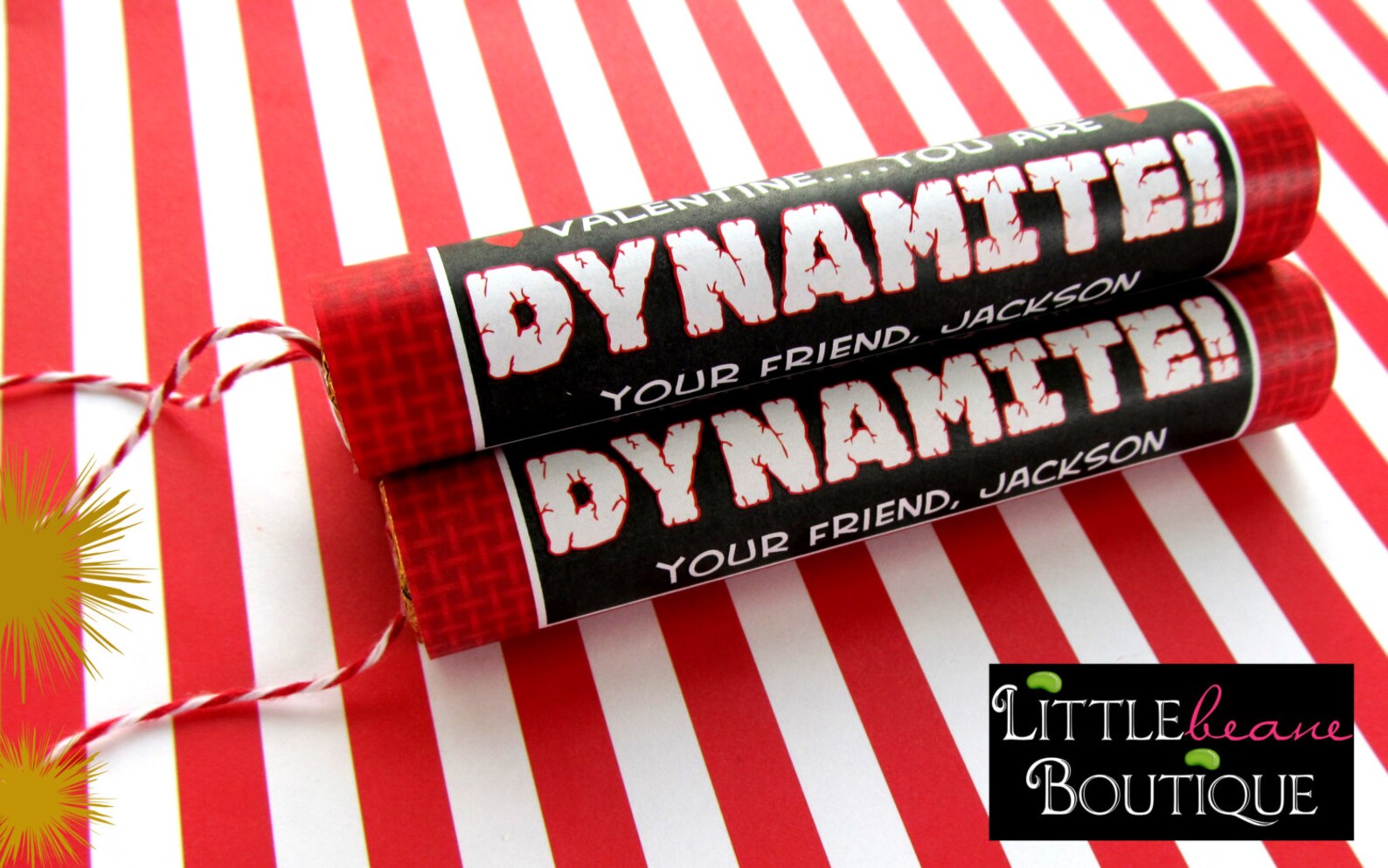 Printable Valentines Wrappers Dynamite Valentines DIY - Etsy