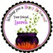 Halloween Witch Stickers, Witches Cauldron, Witch Potion, Witchs Brew ...