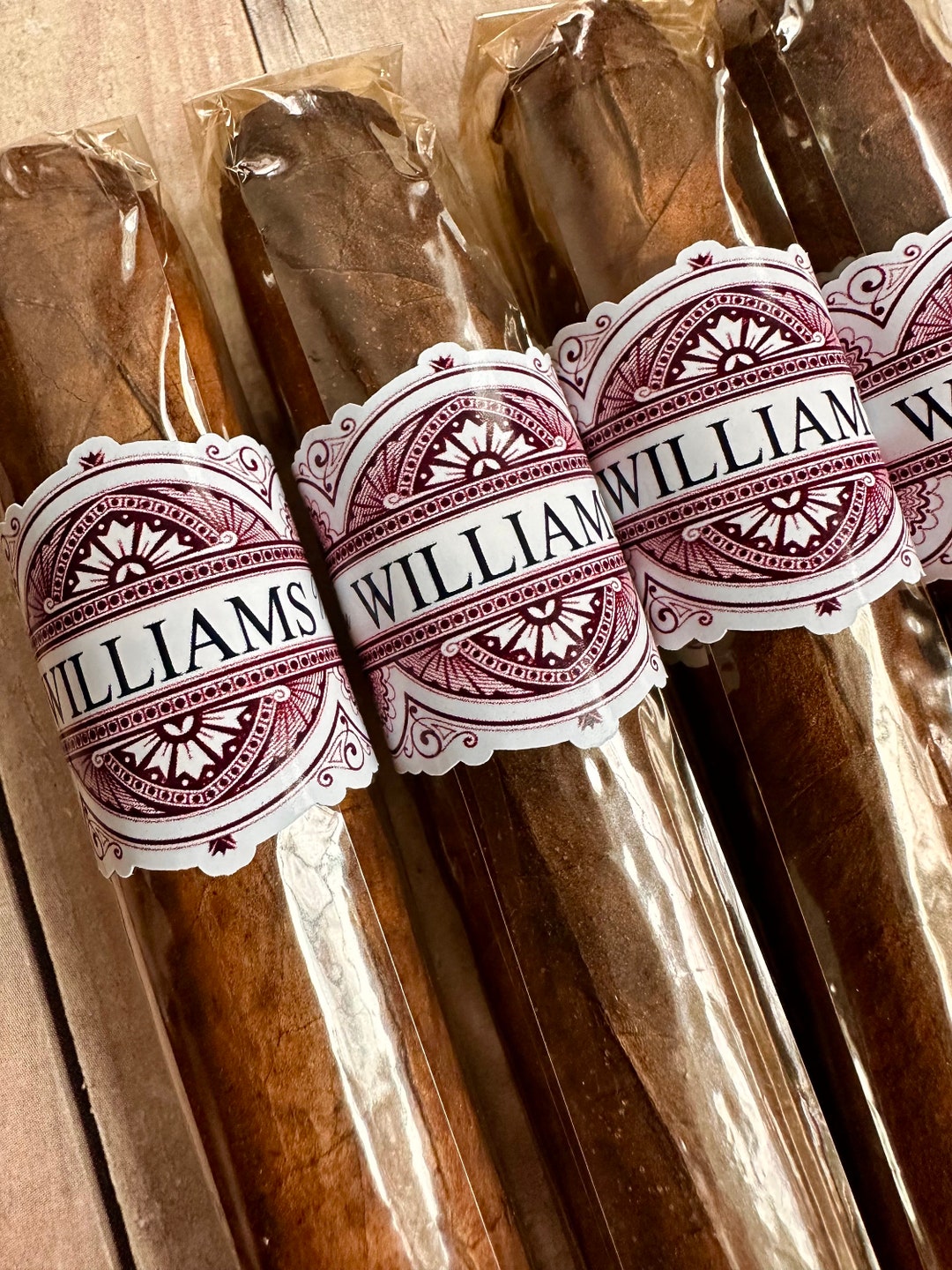 Custom Cigar Labels, Personalized Cigar Stickers, Wedding Cigar Bands ...